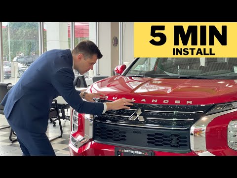 2022-24 Outlander Hood Emblem - Satin (will fit 23-25 PHEV) – Mr.Mitsubishi